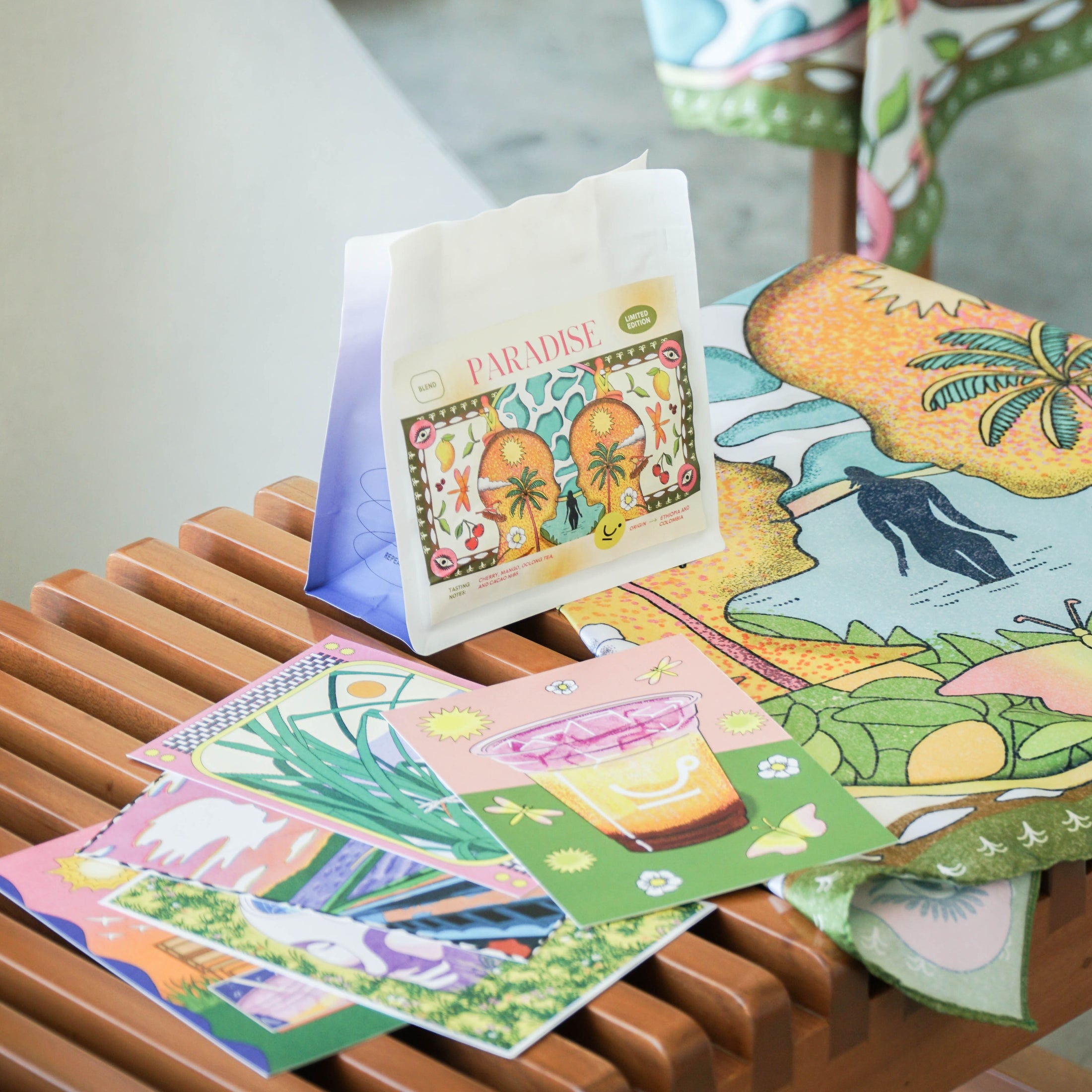 Paradise Summer Artist Blend (a collaboration with Sofia Cope) - Coffee ...