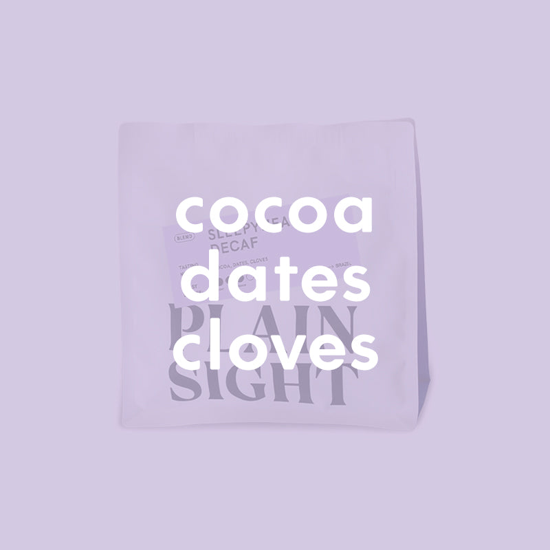 Sleepyhead Decaf - Coffee Blend | Plain Sight Coffee Philippines